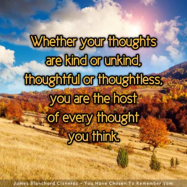 I Am Thoughtful and Kind - Inspirational Quote