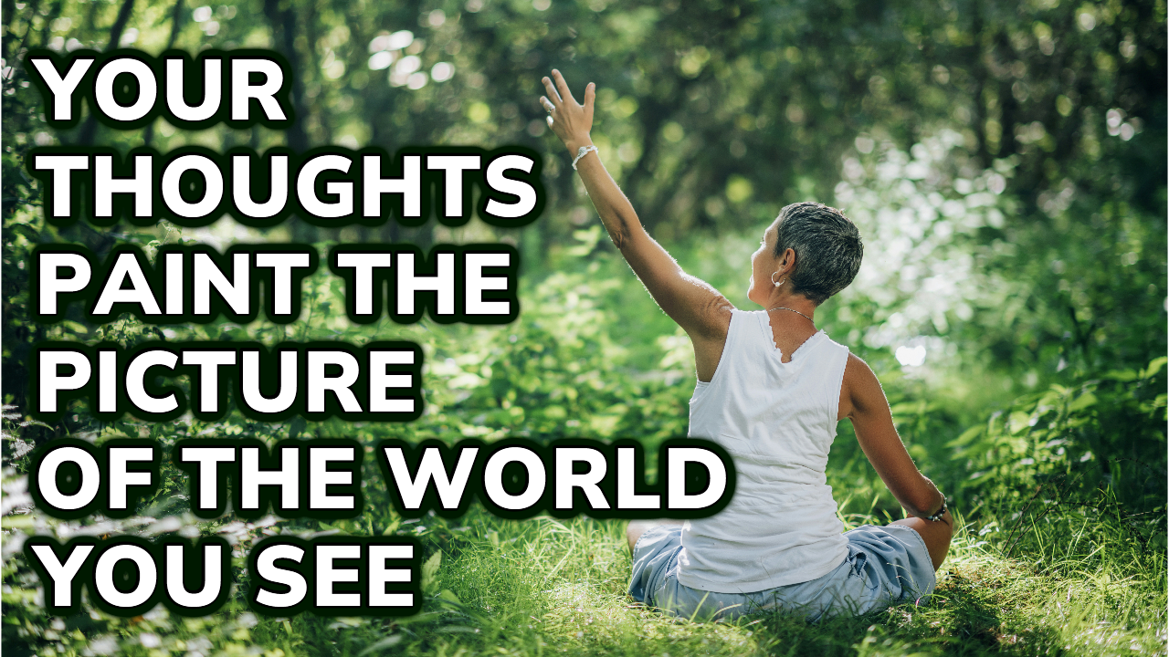 Your Thoughts Paint the Picture of the World You See